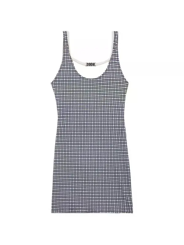 Gcds Gingham Mini Dress