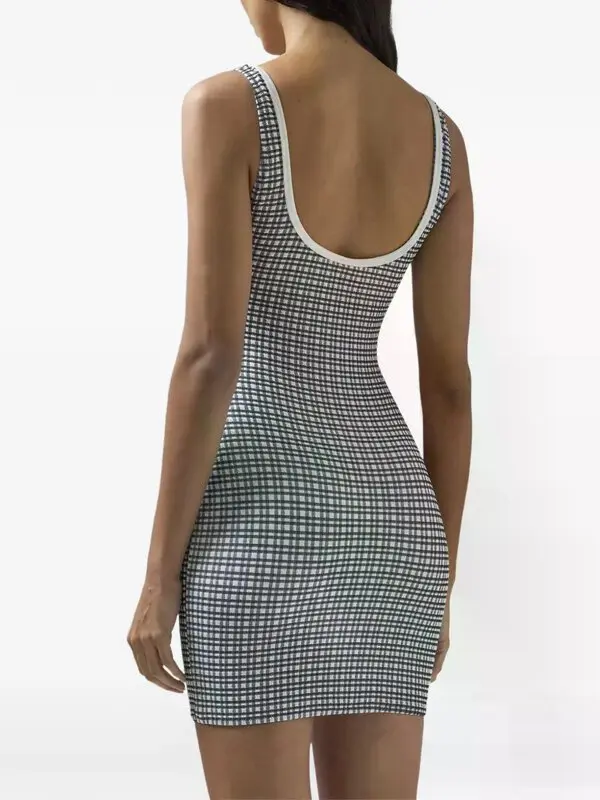 Gcds Gingham Mini Dress
