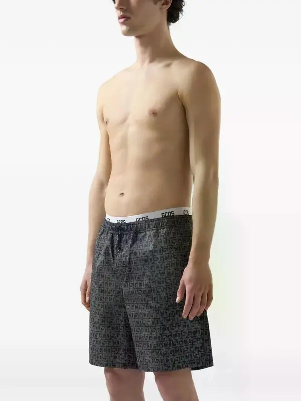Gcds Monogram Swim Shorts