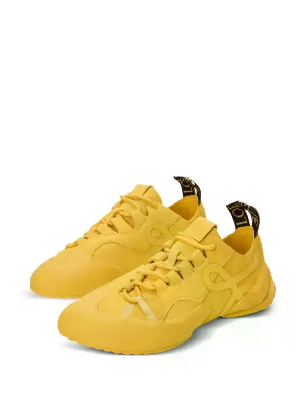 Loewe Grip Lace-up Sneakers - Yellow