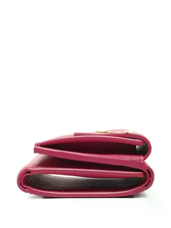 Prada 2015-2025 Logo-plaque Wallet