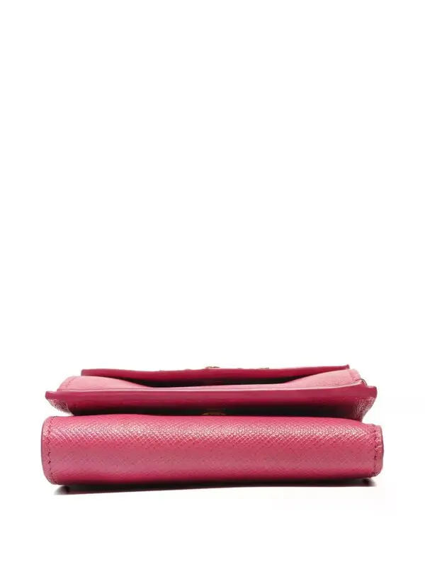 Prada 2015-2025 Logo-plaque Wallet