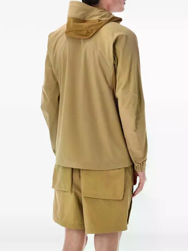 AND WANDER Zip Panelled Jacket