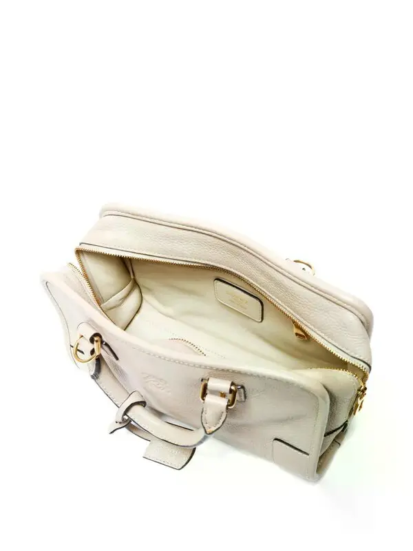 Loewe Amazona Leather Tote Bag - Neutrals