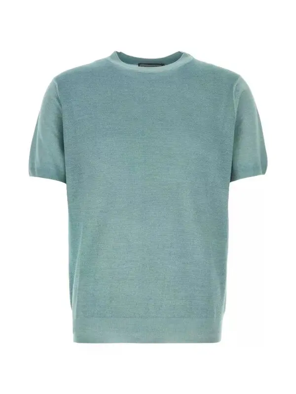 Canali Crew Neck Short Sleeve T-shirt
