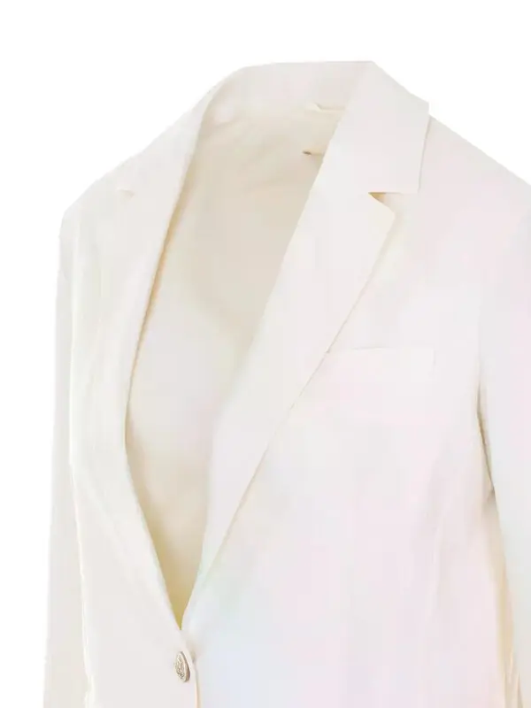 CIRCOLO 1901 Single-breasted Blazer - White