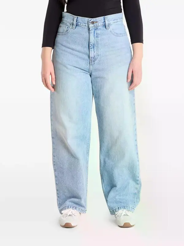 Carhartt Work In Progress Logo-patch Jeans - Blue
