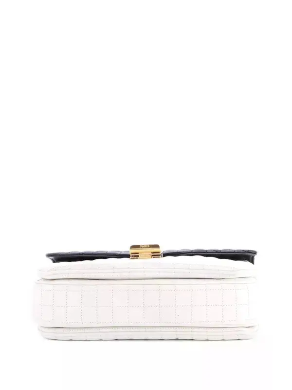 Celine C Bag Quilted Leather Shoulder Bag - Black