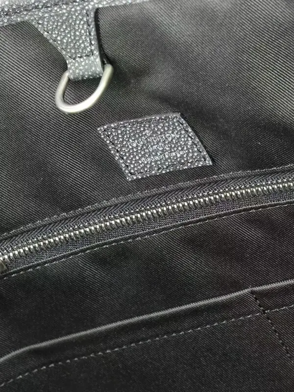 LOUIS VUITTON Journey Faded Monogram Debossed Leather Tote Bag