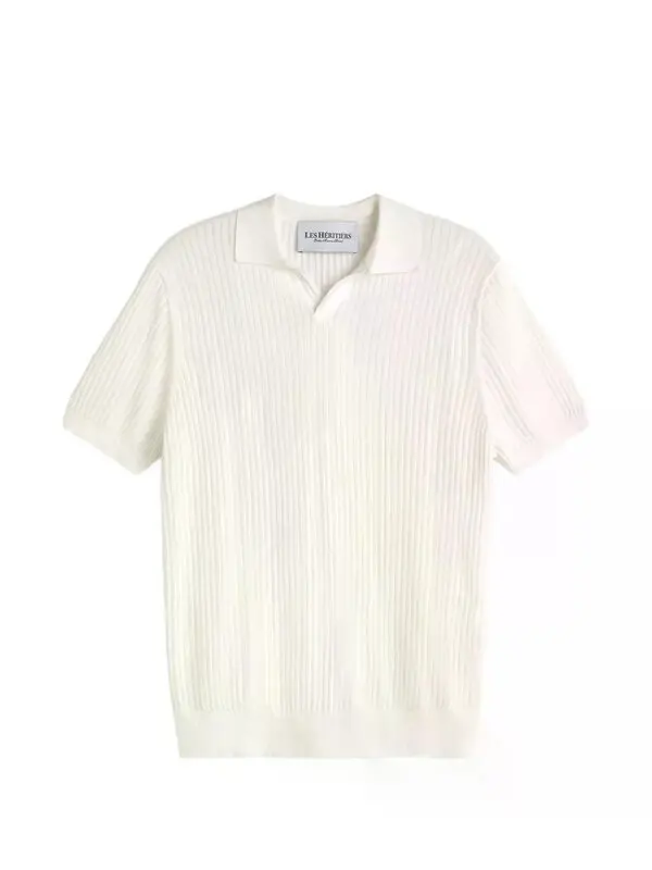 LES HÉRITIERS Ribbed T-shirt