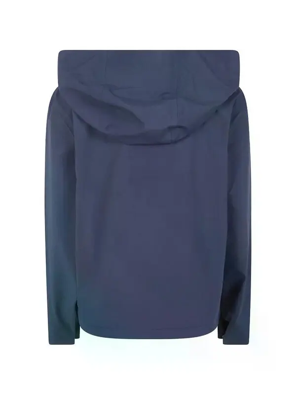 Rains Hooded Zip Jacket - Blue