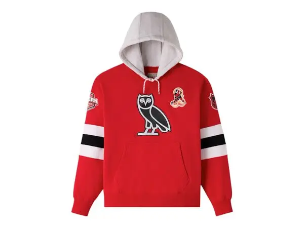 OVO X Nhl New Jersey Devils Hoodie - Red
