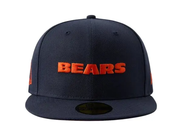 OVO X Nfl New Era Chicago Bears 59fifty Cap - Navy Blue