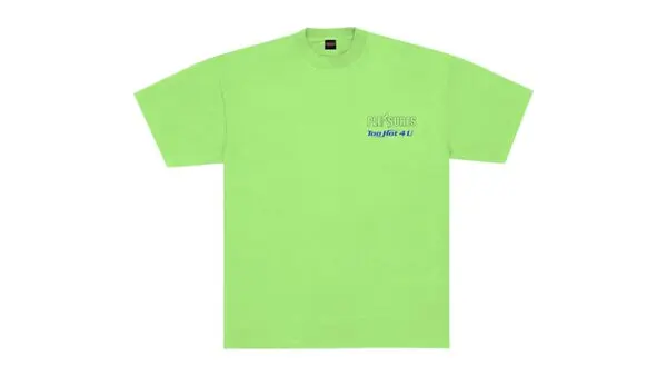 PLEASURES Hot 4 U T-shirt - Lime