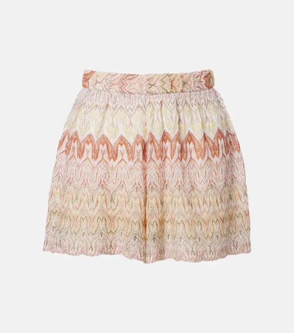 Missoni Lamé Shorts - Multicoloured