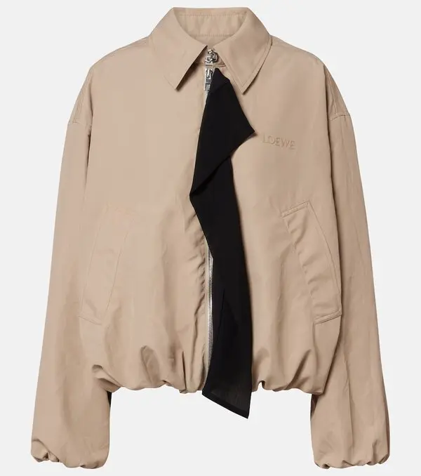 Loewe Logo Blouson - Beige