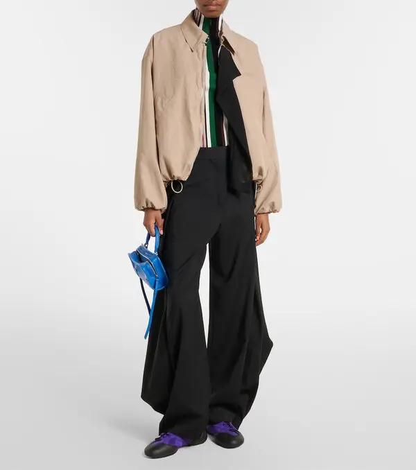 Loewe Logo Blouson - Beige