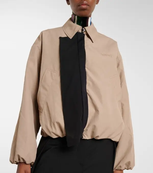 Loewe Logo Blouson - Beige