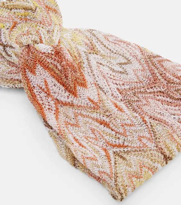 Missoni Zigzag Lame Headband