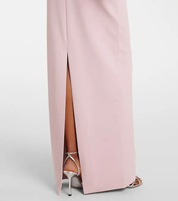 Solace London Floris Off-shoulder Gown