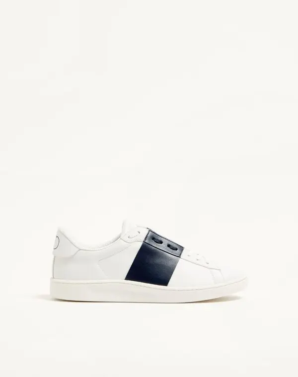 Valentino Garavani Open Royco Trainers - White/blue