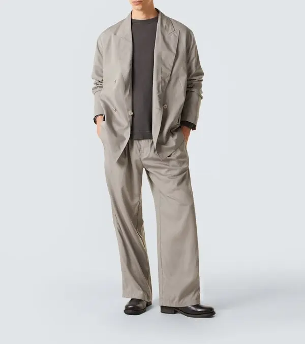 Our Legacy Cotton And Linen-blend Sweatshirt