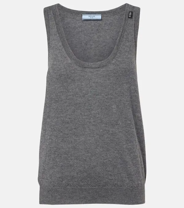 Prada Cashmere Sweater Vest - Grey