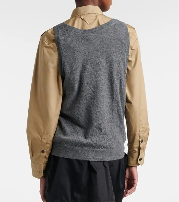 Prada Cashmere Sweater Vest