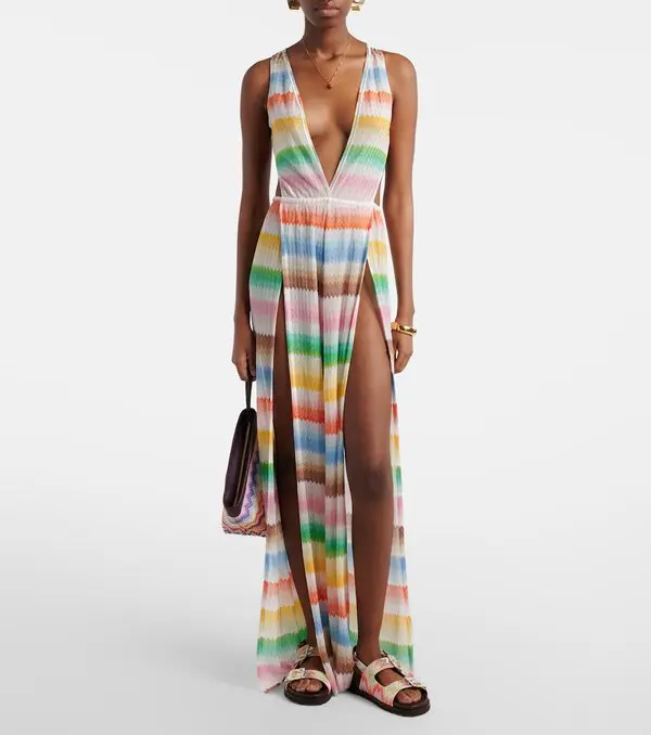 Missoni Mia Zigzag Slingback Sandals - Multicoloured