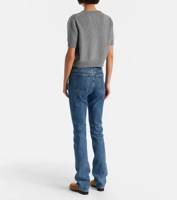 Khaite Daria Mid-rise Slim Jeans