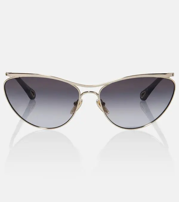 Chloé Uma Cat-eye Sunglasses - Gold