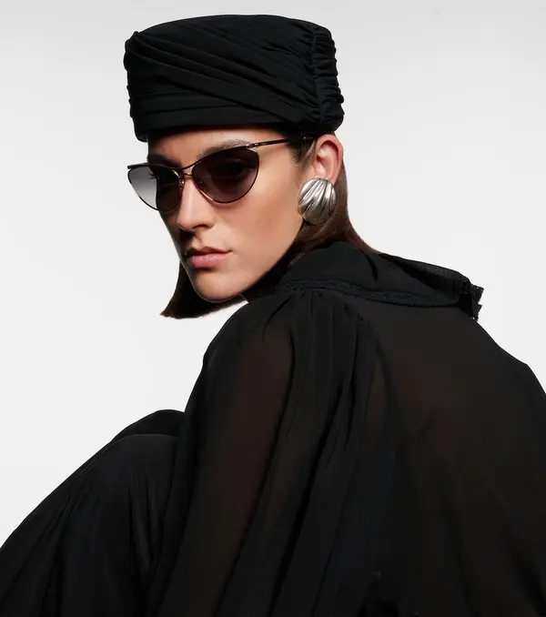 Chloé Uma Cat-eye Sunglasses - Gold
