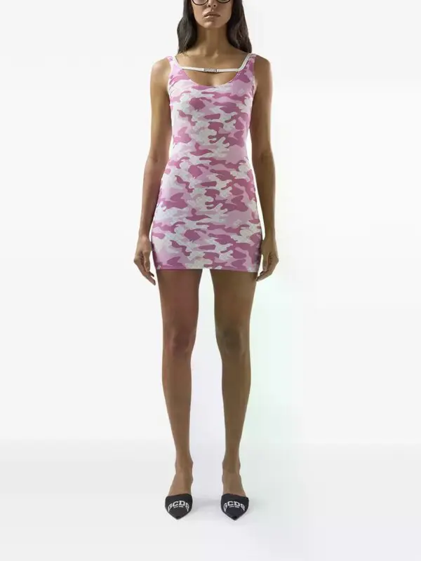 Gcds Mini Dress - Pink