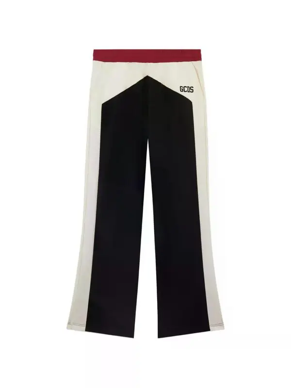 Gcds Two-tone Track Pants - Black