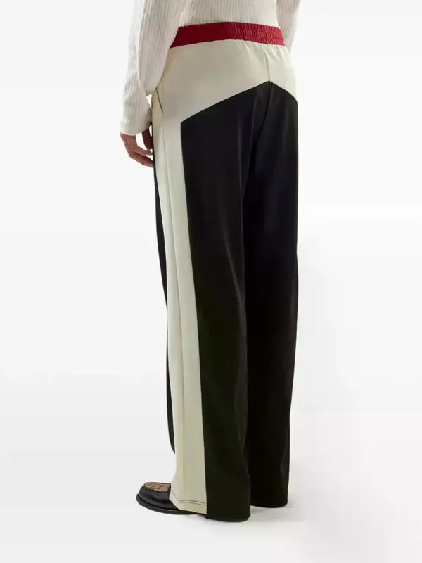 Gcds Two-tone Track Pants - Black