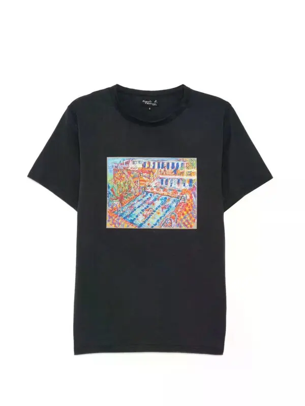 AGNES B. Brando Graphic-print T-shirt