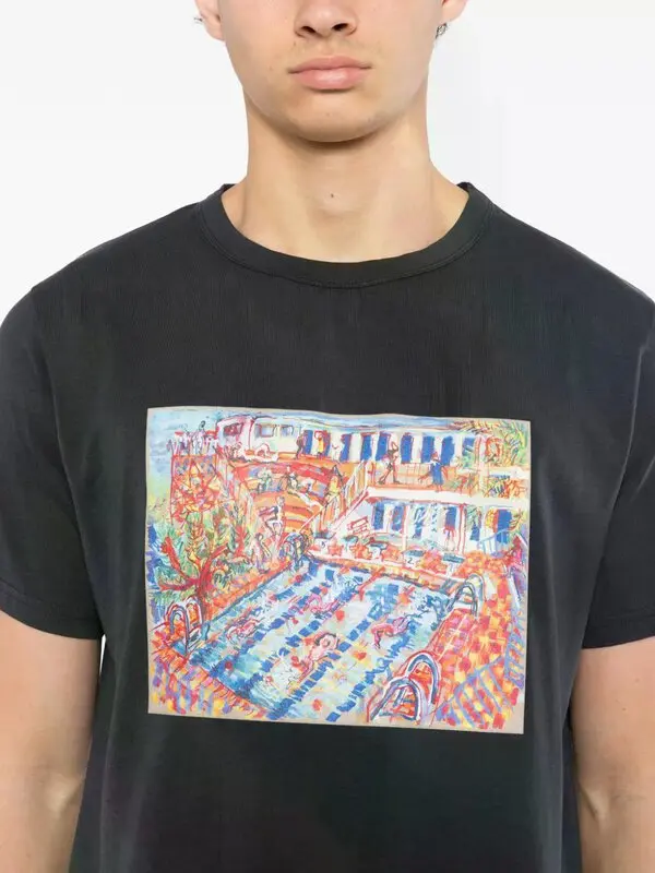 AGNES B. Brando Graphic-print T-shirt