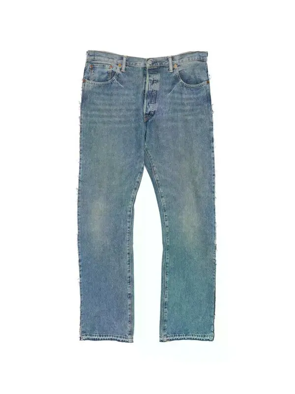 PROTOTYPES Frayed Straight-leg Jeans