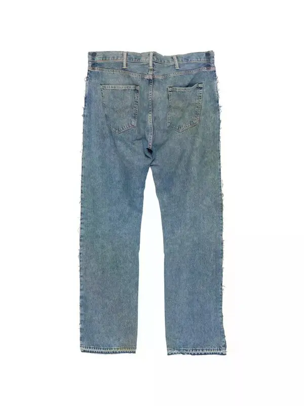 PROTOTYPES Frayed Straight-leg Jeans