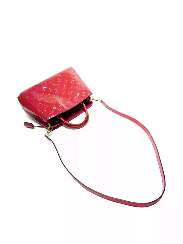 LOUIS VUITTON 2015 Montaigne Bb Handbag - Red