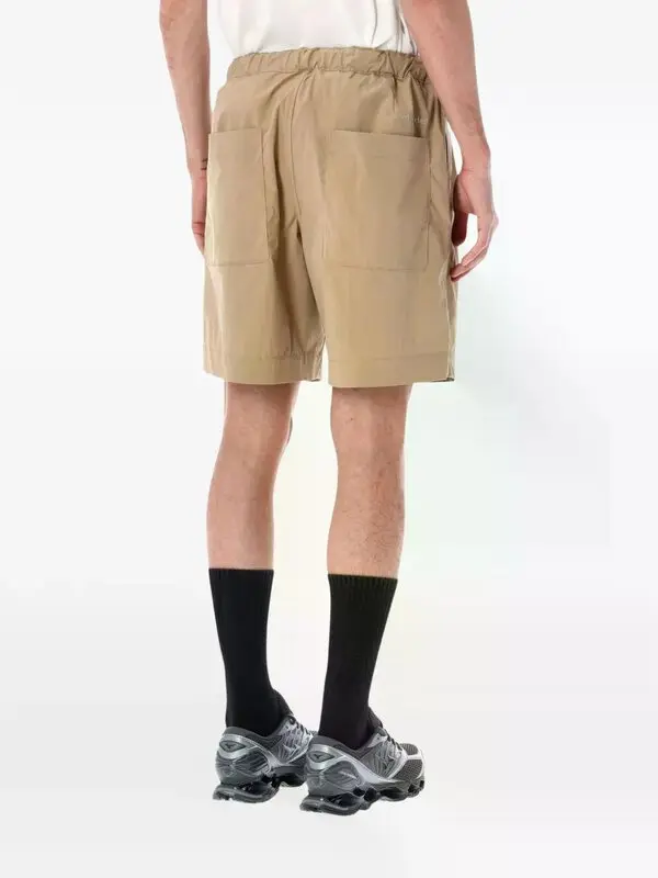 AND WANDER Pleated Belted Shorts
