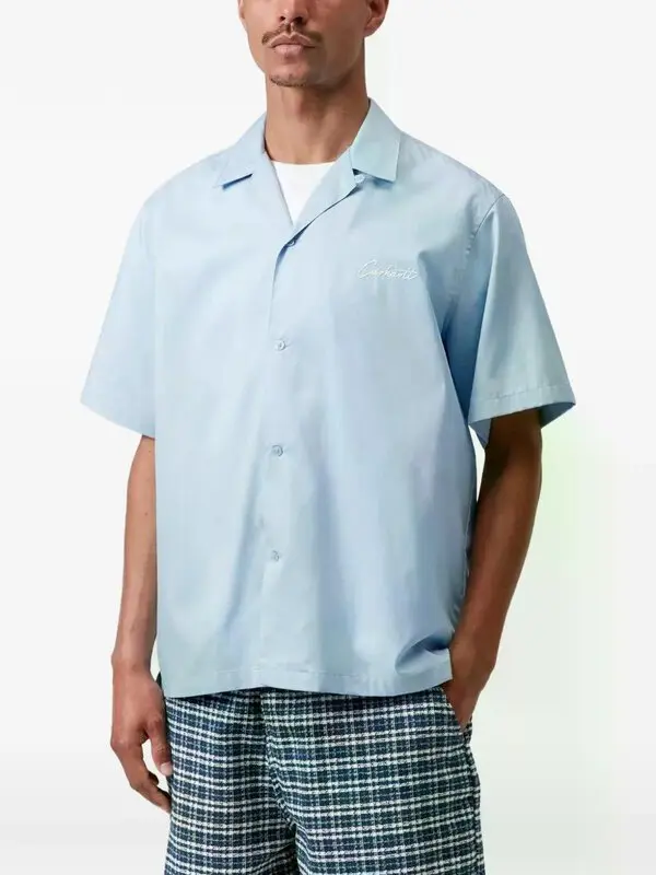 Carhartt Work In Progress Delray Short-sleeve Shirt - Blue