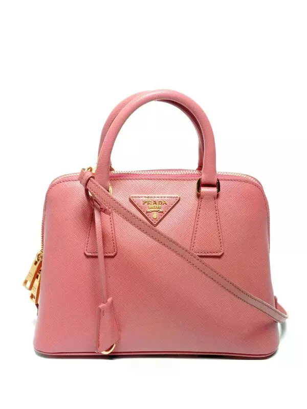 Prada Triangle-logo Tote Bag