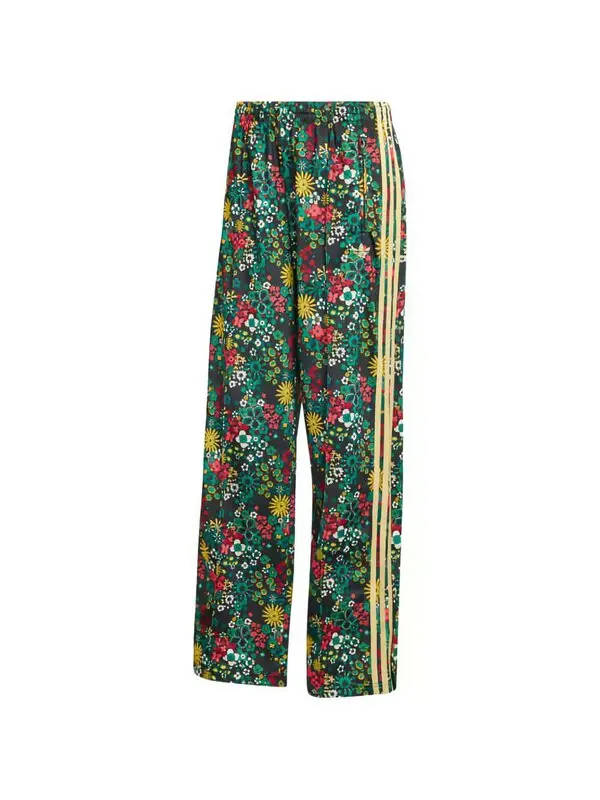 Adidas X Liberty London Floral-print Trousers - Green