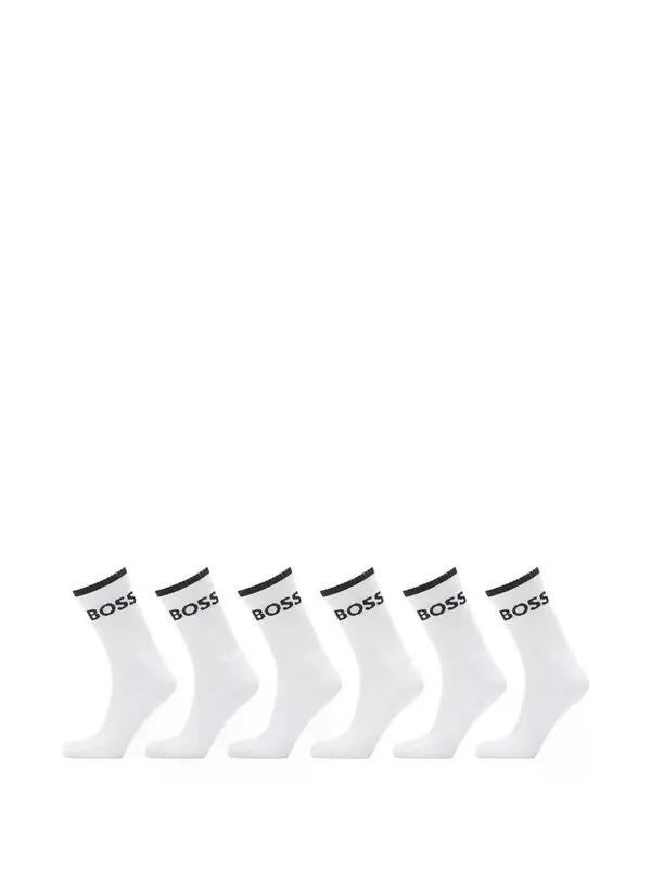 Hugo Stripe-trim Socks
