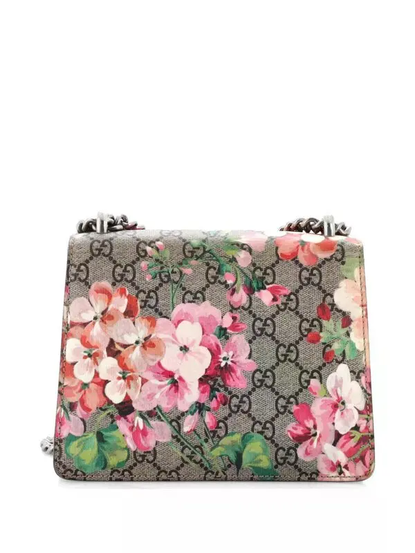Gucci Dionysus Blooms Print Gg Coated Canvas Mini Shoulder Bag - Brown