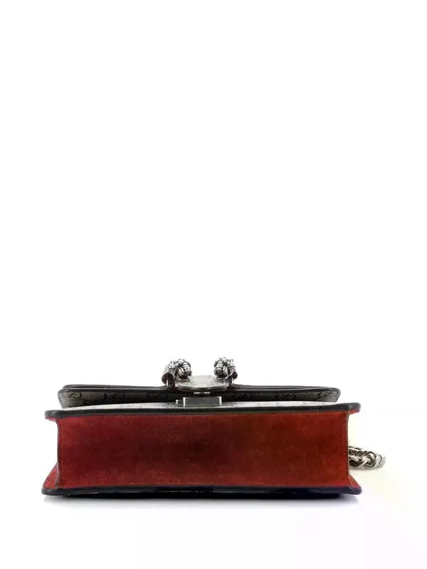 Gucci Dionysus Blooms Print Gg Coated Canvas Mini Shoulder Bag - Brown
