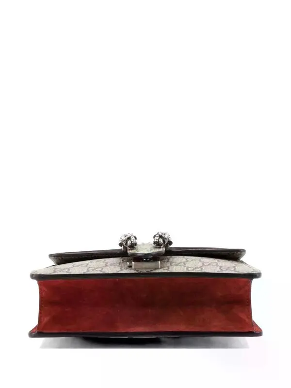 Gucci Dionysus Blooms Print Gg Coated Canvas Mini Shoulder Bag - Red