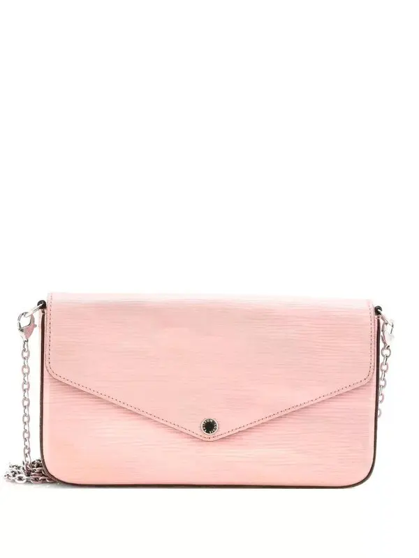 LOUIS VUITTON Felicie Pochette Epi Leather Crossbody Bag - Pink
