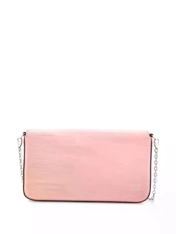 LOUIS VUITTON Felicie Pochette Epi Leather Crossbody Bag - Pink